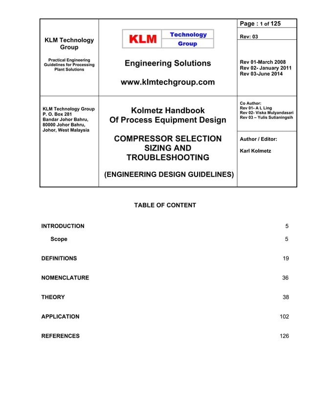 Compressor Systems Selection Sizing and Troubleshooting | PDF | Technology & Computing