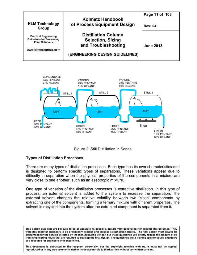 Distillation Column Systems Selection, Sizing and Troubleshooting | PDF ...
