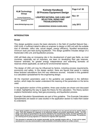 Liquified Natural Gas Units Selection, Sizing and Troubleshooting | PDF