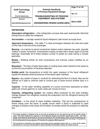 Process Equipment Troubleshooting | PDF