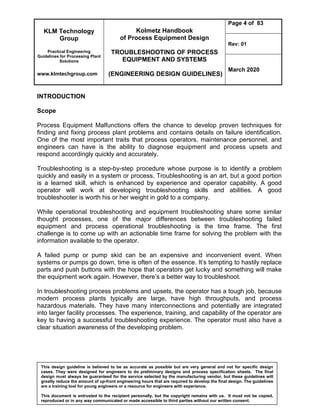 Process Equipment Troubleshooting | PDF