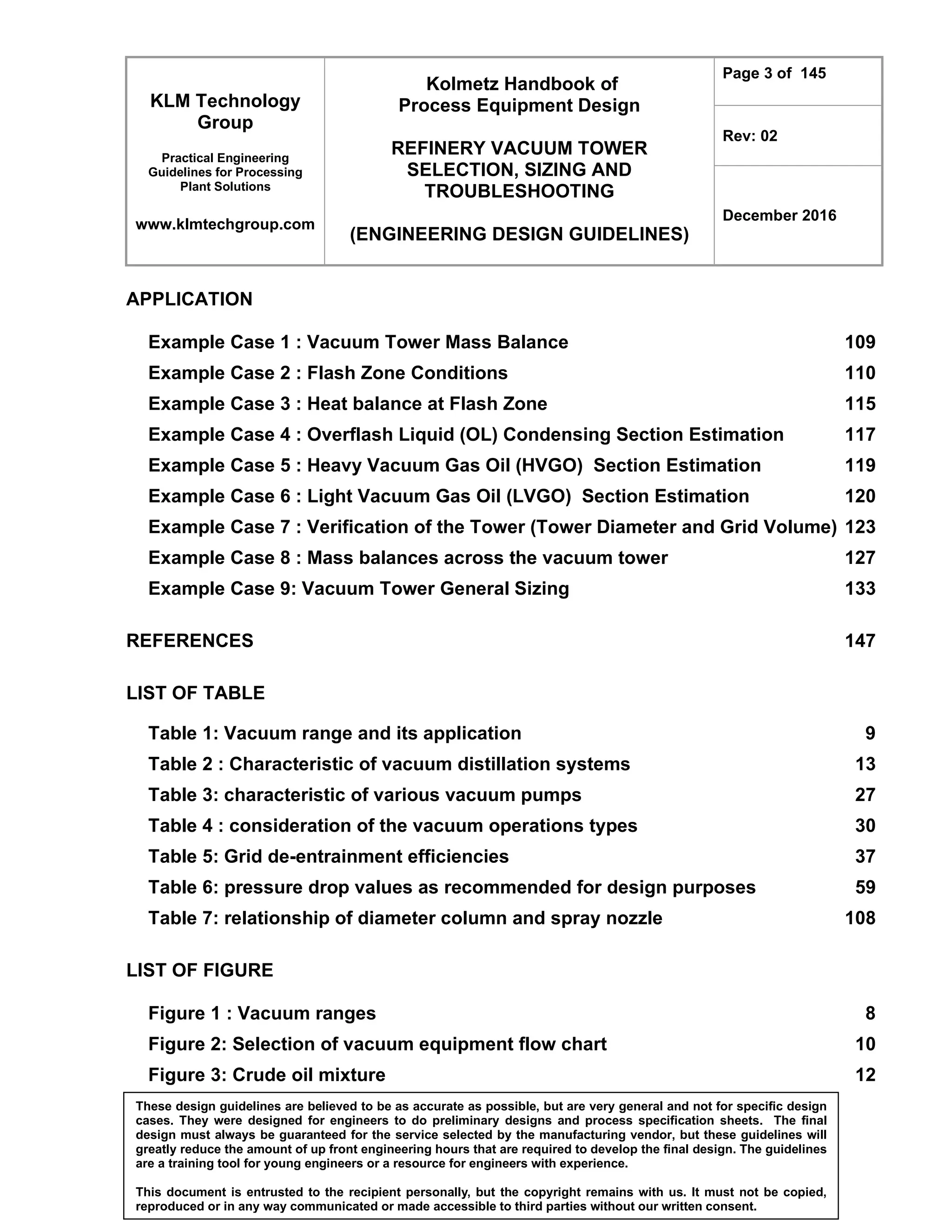Refining Vacuum Tower Selection Sizing and Troubleshooting | PDF