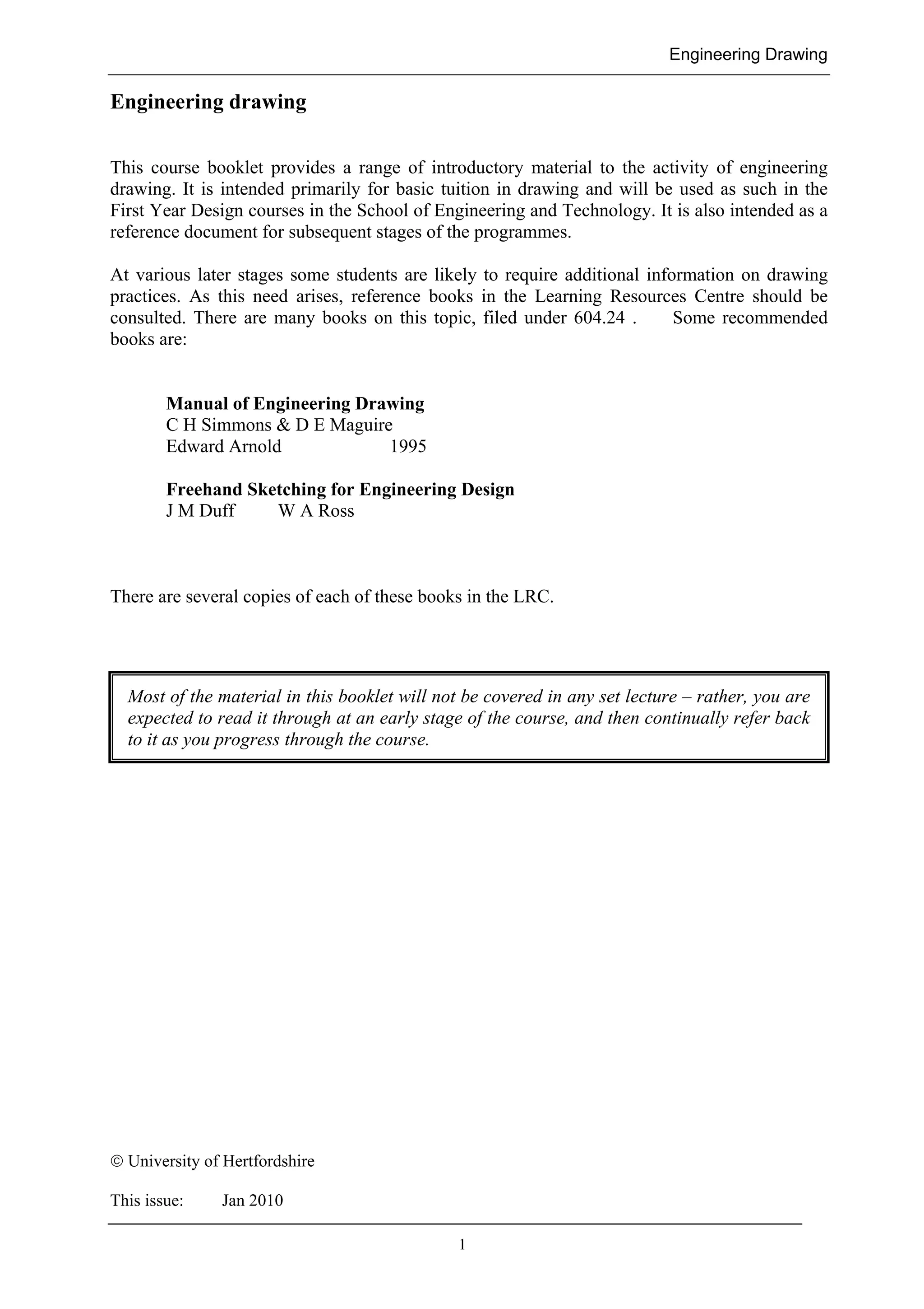 Engineering drawing-course-book | PDF