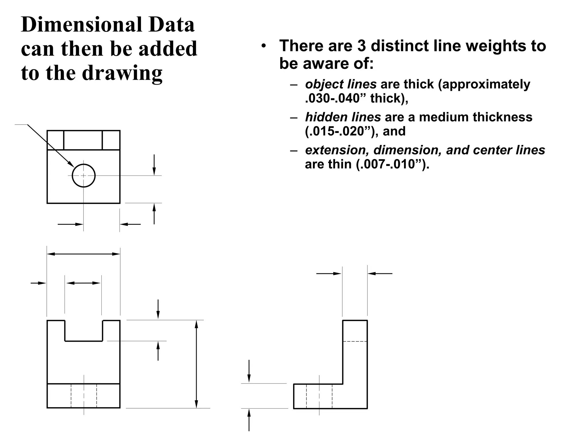 Engineering-Drawing-Notes.pptxPart A - 2D Drawing Principles | PPTX