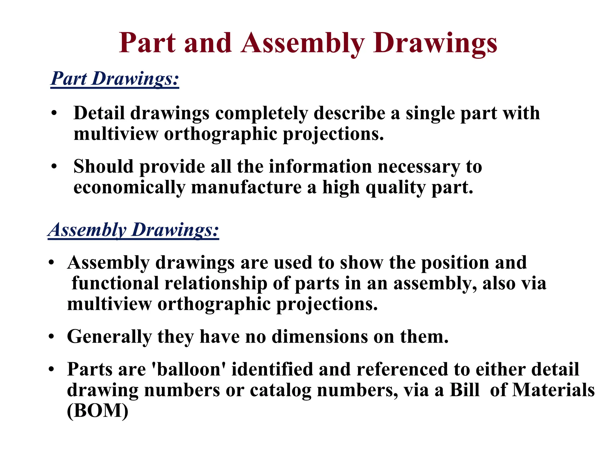 Engineering-Drawing-Notes.pptxPart A - 2D Drawing Principles | PPTX