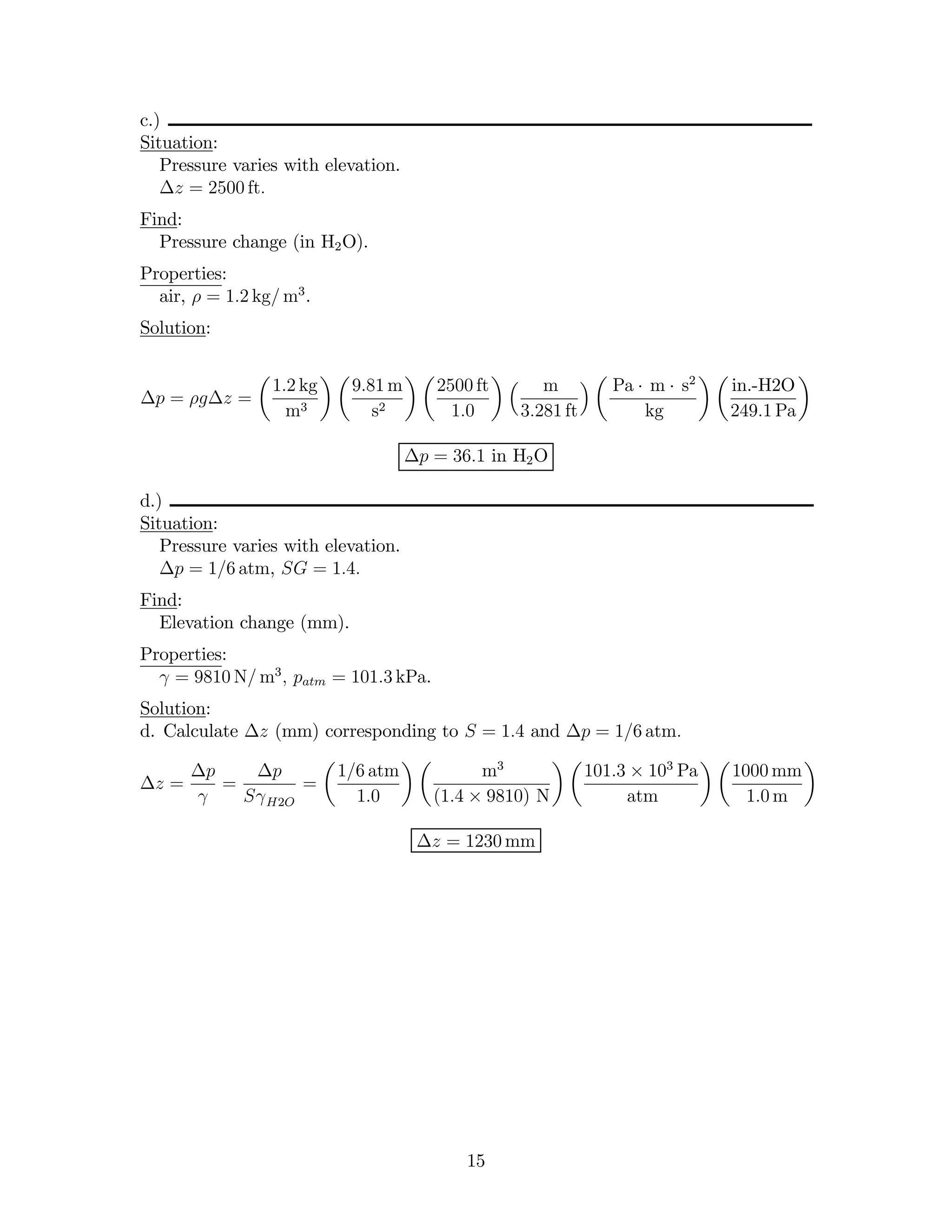 Engineering Fluid Mechanics 11th Edition Elger Solutions Manual | PDF | Physics | Science