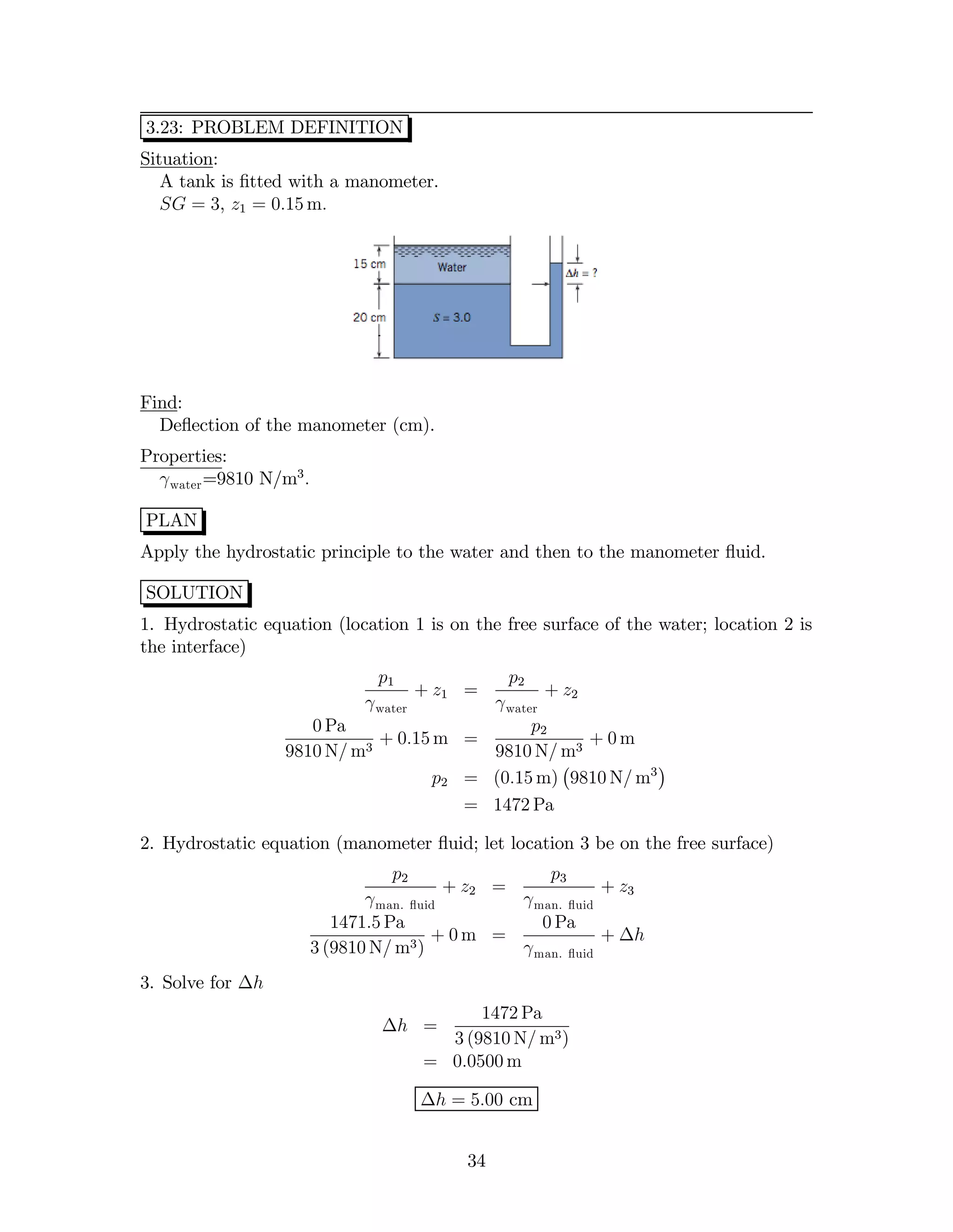 Engineering Fluid Mechanics 11th Edition Elger Solutions Manual | PDF