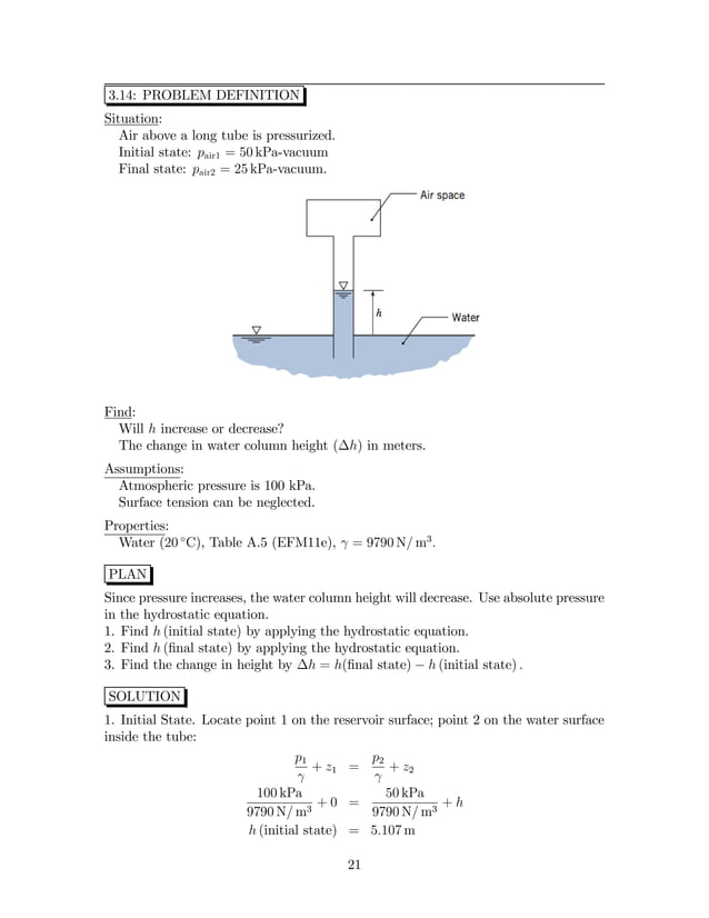 Engineering Fluid Mechanics 11th Edition Elger Solutions Manual | PDF | Physics | Science