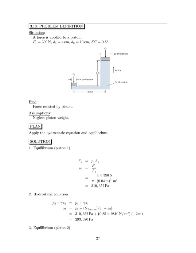 Engineering Fluid Mechanics 11th Edition Elger Solutions Manual | PDF | Physics | Science