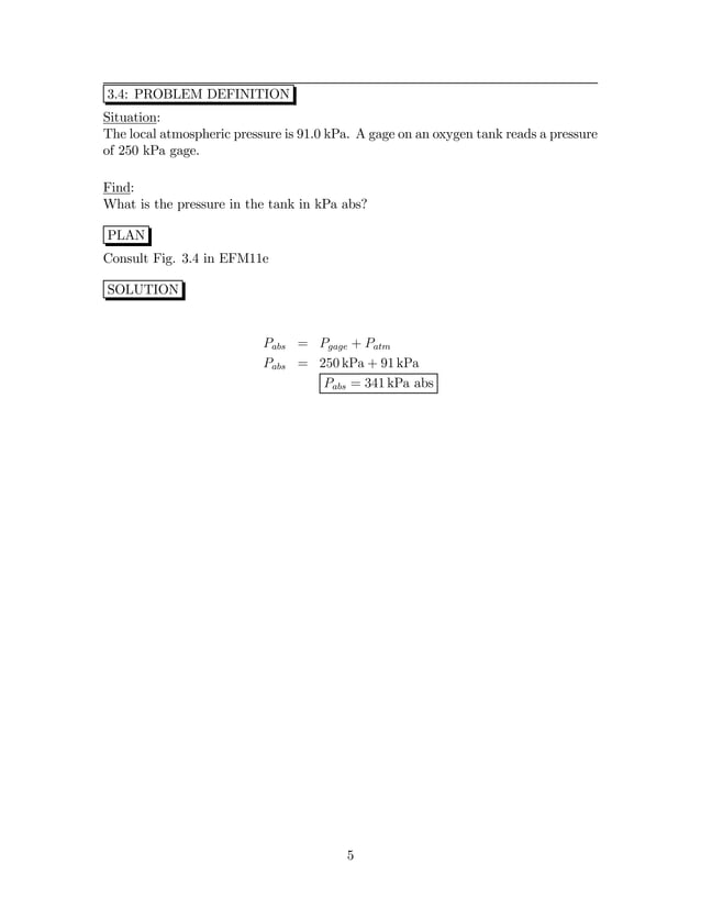 Engineering Fluid Mechanics 11th Edition Elger Solutions Manual | PDF | Physics | Science