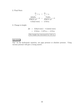Engineering Fluid Mechanics 11th Edition Elger Solutions Manual | PDF