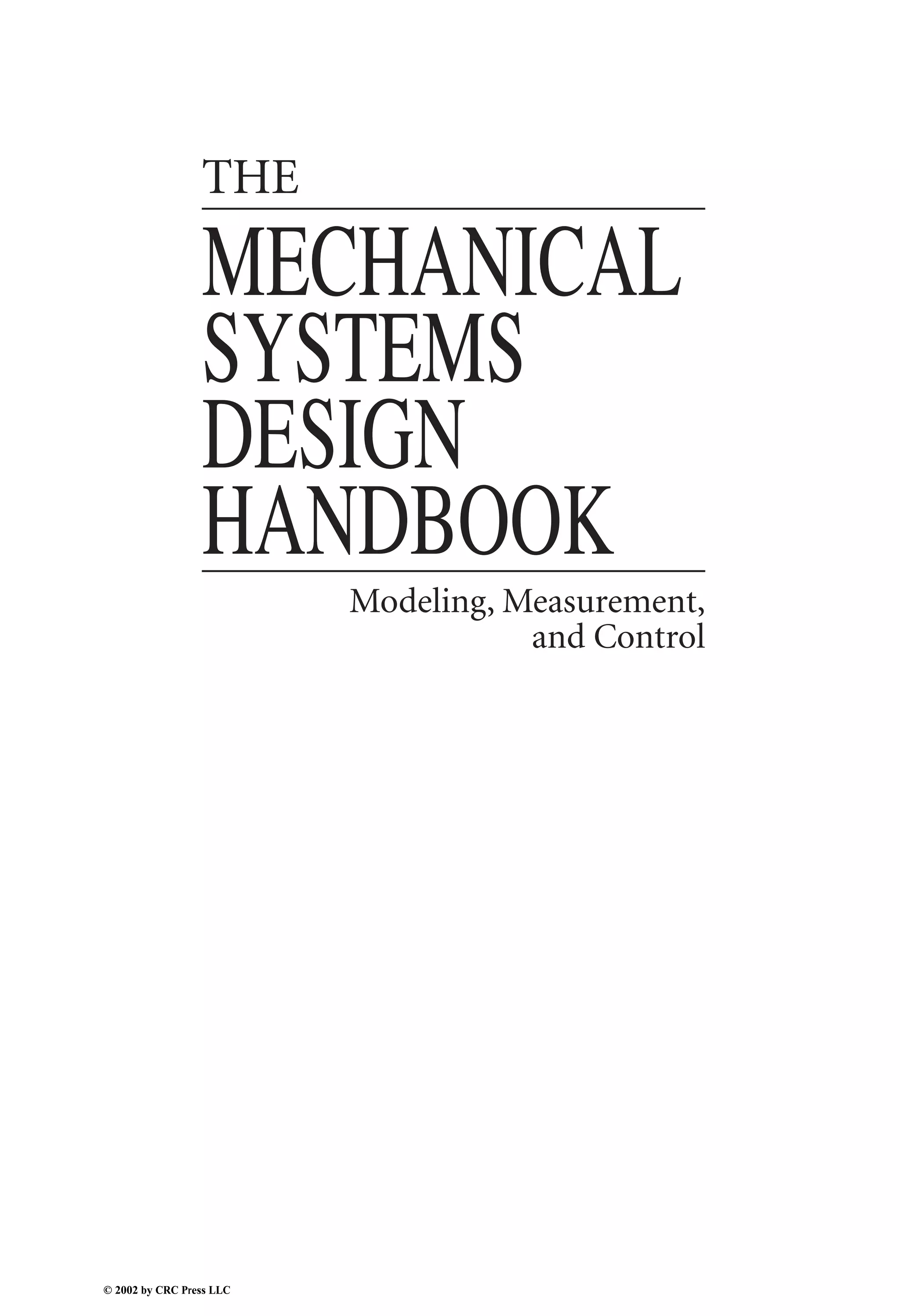 Engineering - Mechanical Systems Design Handbook.pdf Engineering - Mechanical Systems Design Handbook.pdf