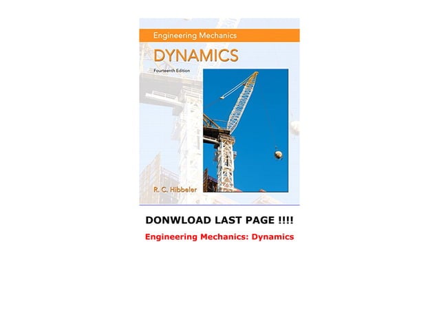 Engineering Mechanics: Dynamics | PDF