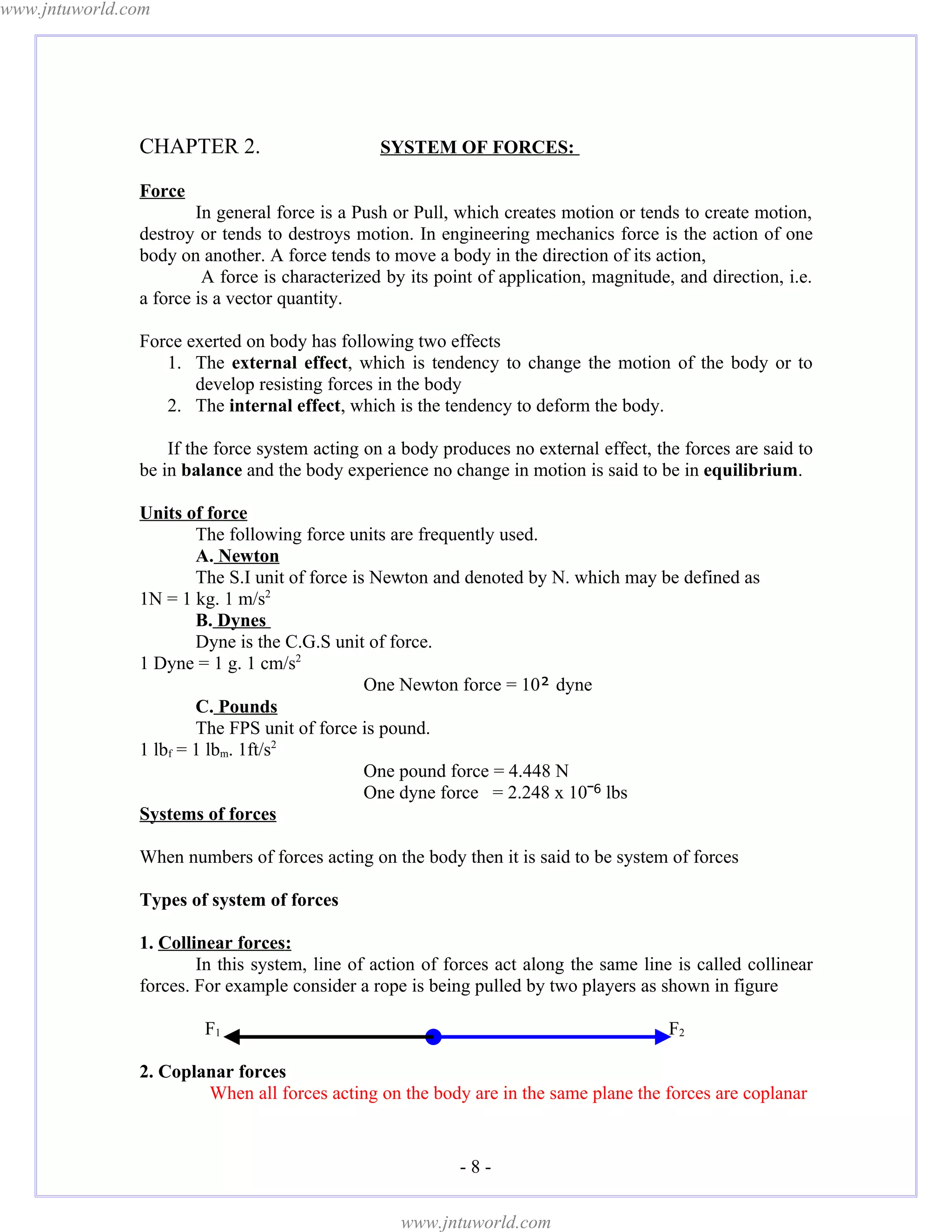 Engineering Mechanics Notes Pdf