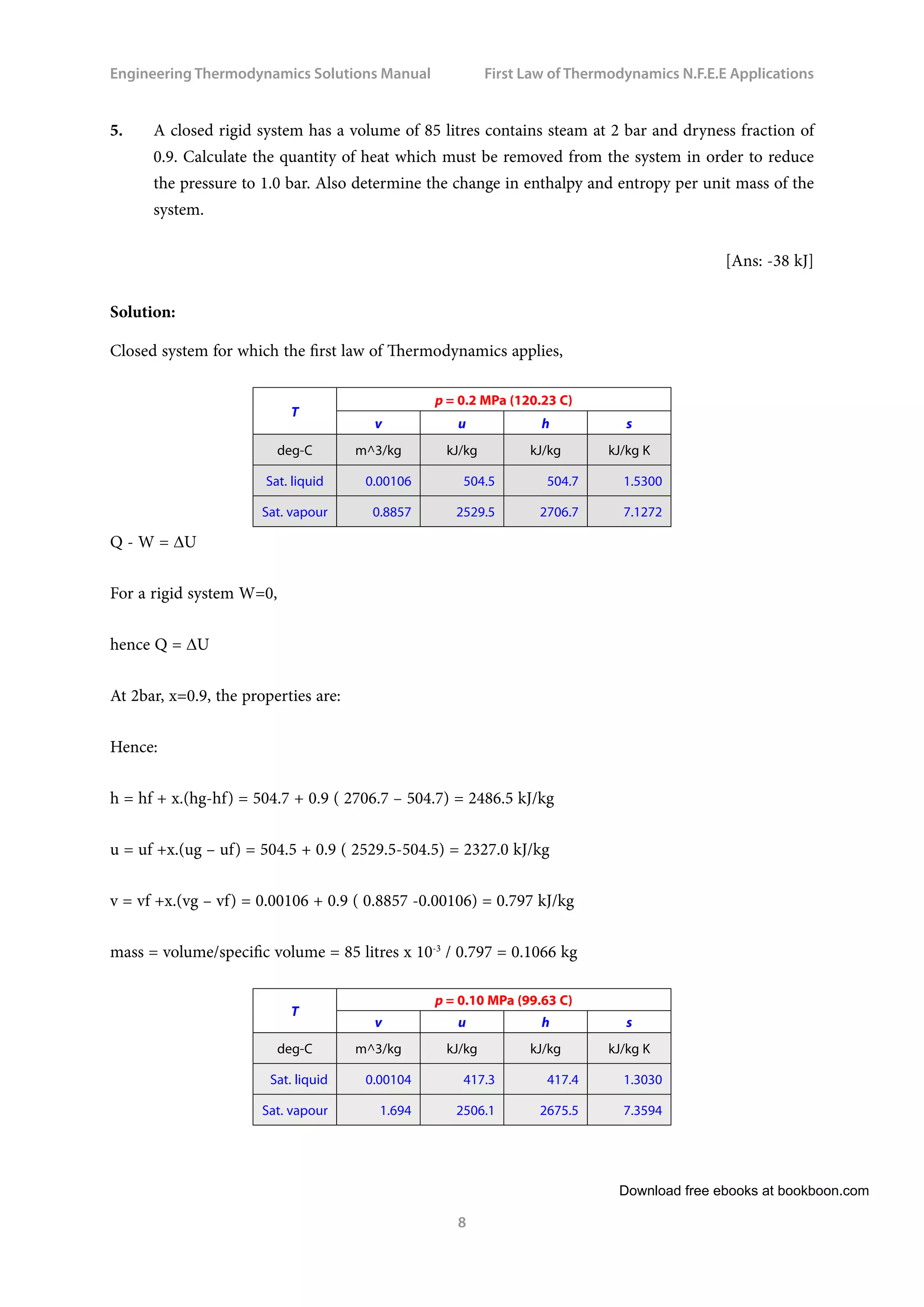 Engineering thermodynamics-solutions-manual | PDF