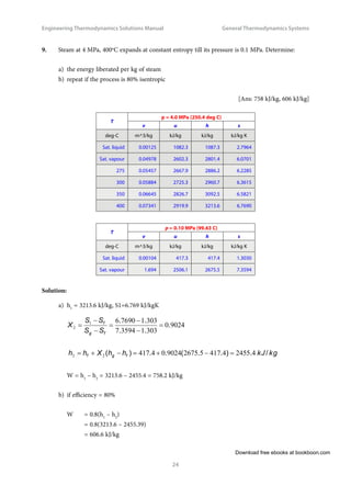 Engineering thermodynamics-solutions-manual | PDF