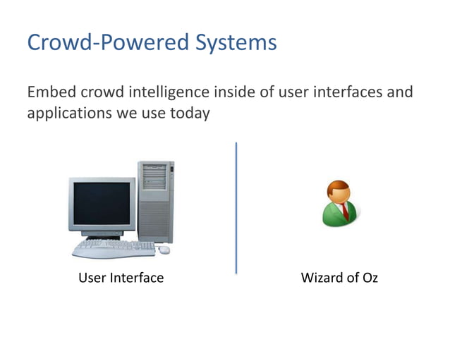 Using the Crowd to Understand and Adapt User Interfaces | PPT