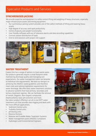 Coates Hire - Engineering and Product Solutions | PDF