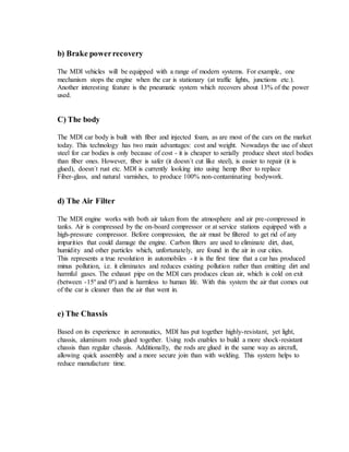 Engineering applications of compressed air car | DOCX