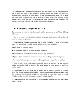 Engineering applications of compressed air car | DOCX