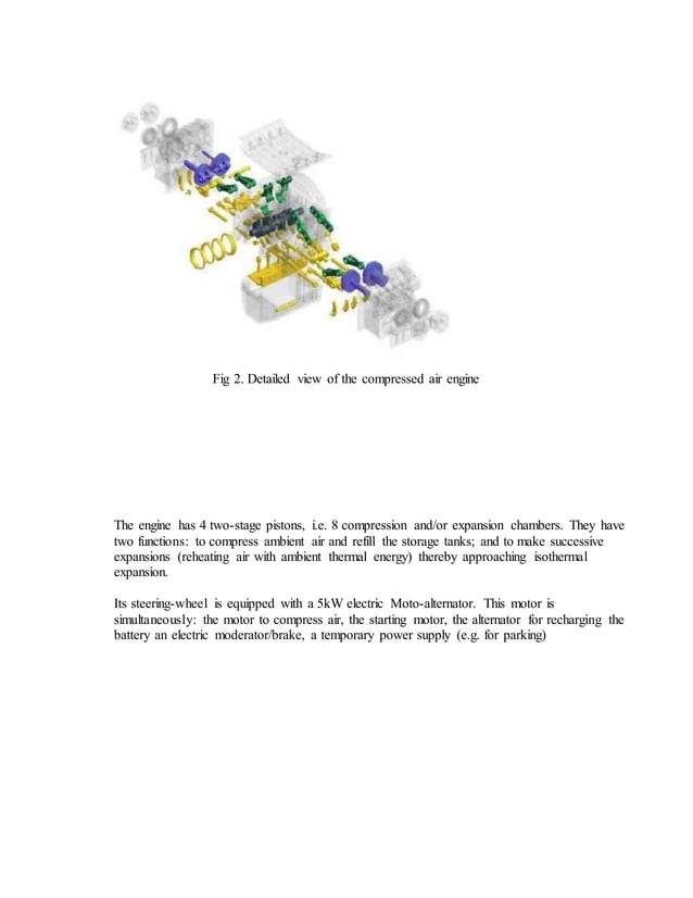 Engineering applications of compressed air car | PDF