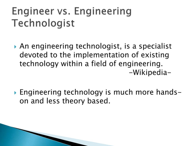 Engineering as a career | PPTX