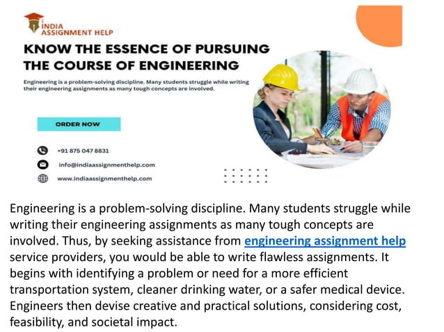 Know The Essence of pursuing the course of engineering | PPT