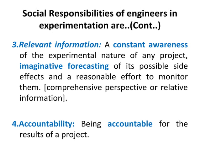 Engineering as social experimentation | PPT