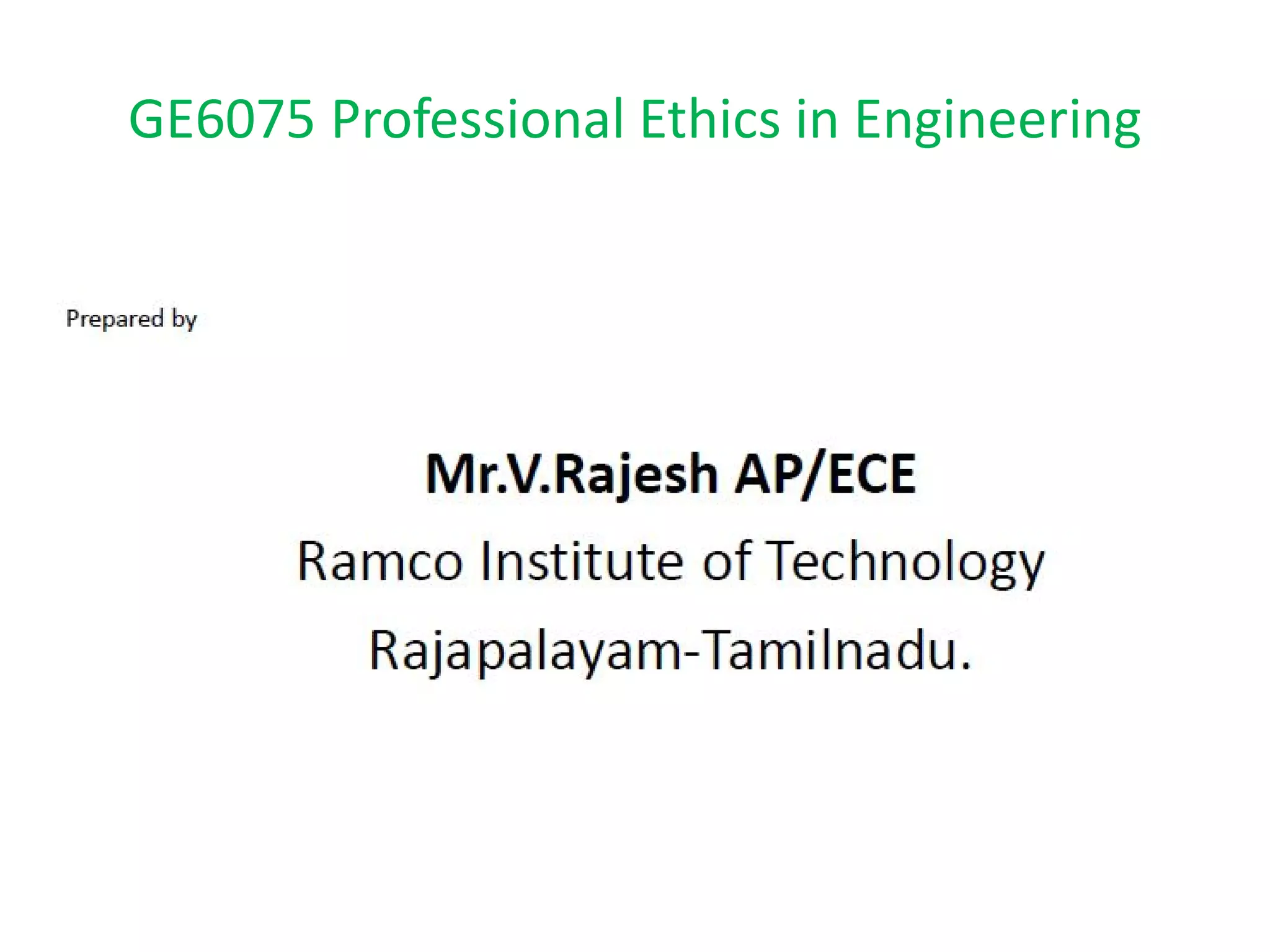 Engineering as social experimentation 17 18 | PDF