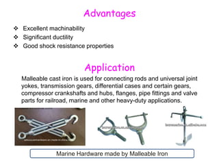 Various types of engineering cast iron | PPT
