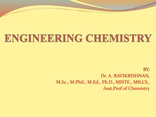 Engineering Chemistry Unit 6 title Combustion of fuels | PPT