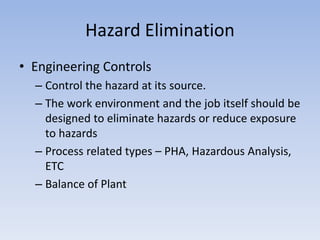 Engineering controls and the qualified person | PPTX