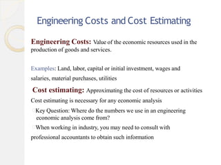 Engineering Cost & Estimation .pptx