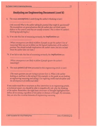 Engineering & Critical Thinking | PDF | Education industry | Industries
