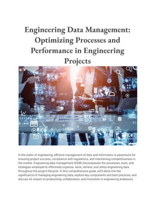 Engineering Data Management_ Optimizing Processes and Performance in Engineering Projects.pdf