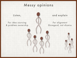 Messy Opinions, Neat Ownership - An Engineering Decision Model for ...