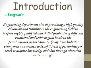 Engineering department | PPT