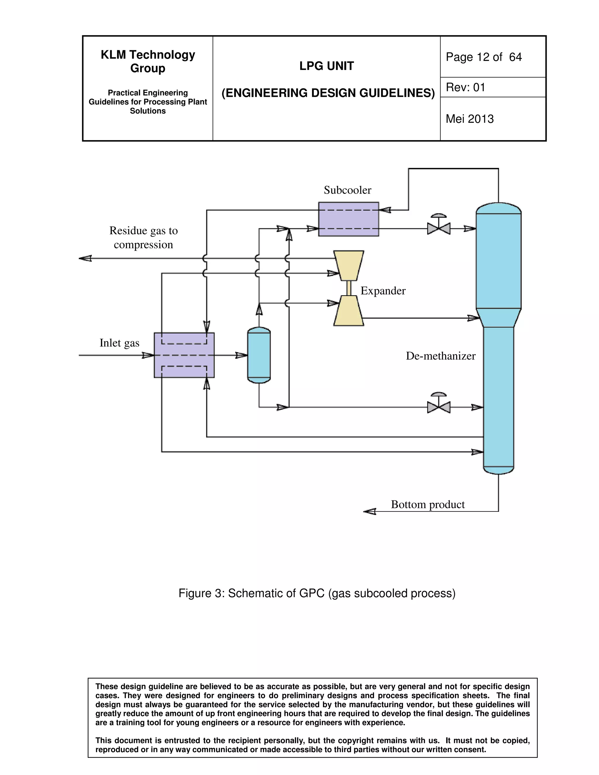 Engineering design guideline LPG | PDF