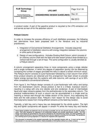 Engineering design guideline LPG | PDF