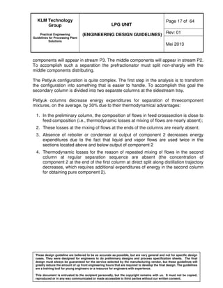 Engineering design guideline LPG | PDF