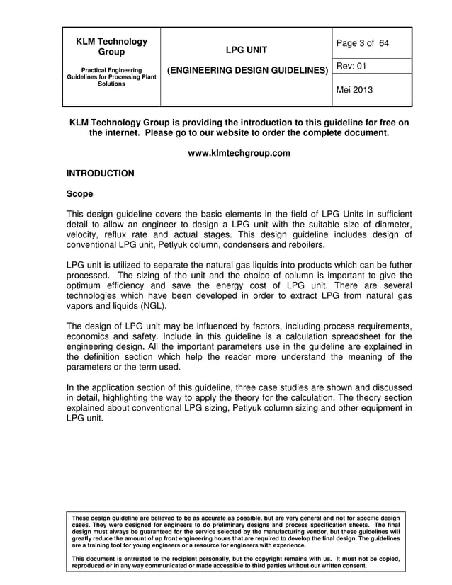 Engineering design guideline LPG | PDF | Chemistry | Science