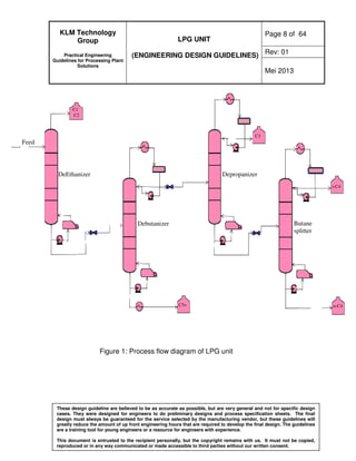 Engineering design guideline LPG | PDF