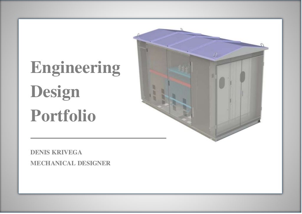 Engineering design portfolio