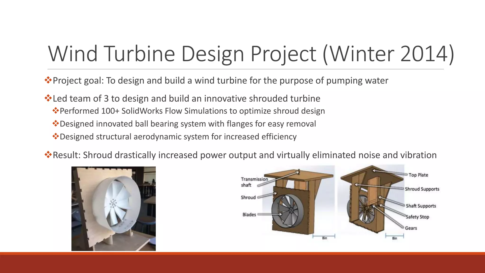 Engineering design portfolio | PPTX