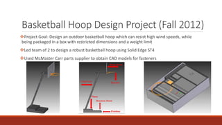 Engineering design portfolio | PPTX