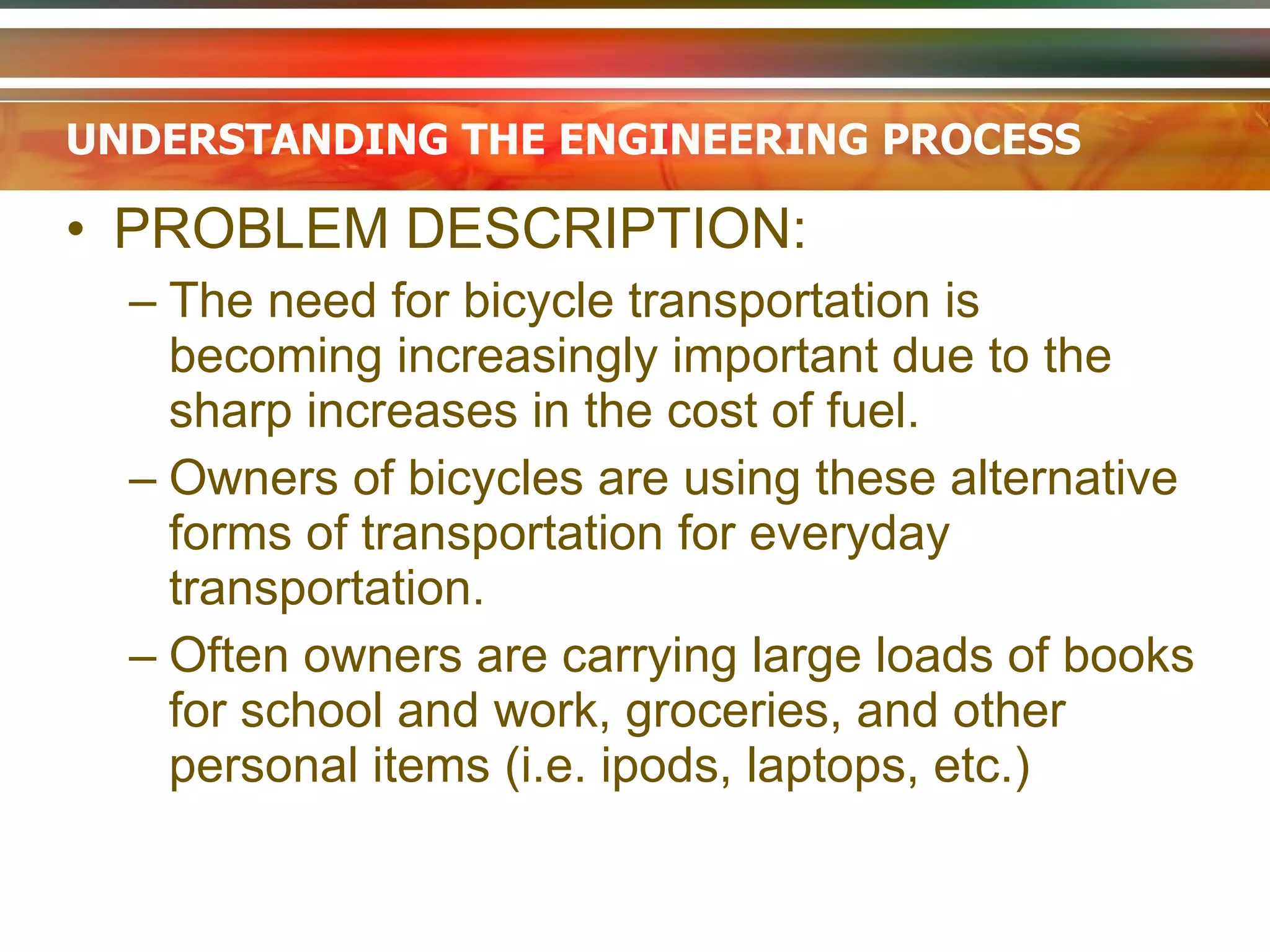 Engineering design process power point | PPT