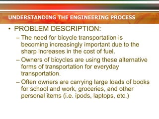 Engineering design process power point | PPT