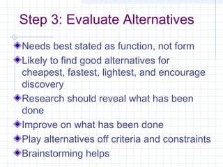 Engineering design process | PPT