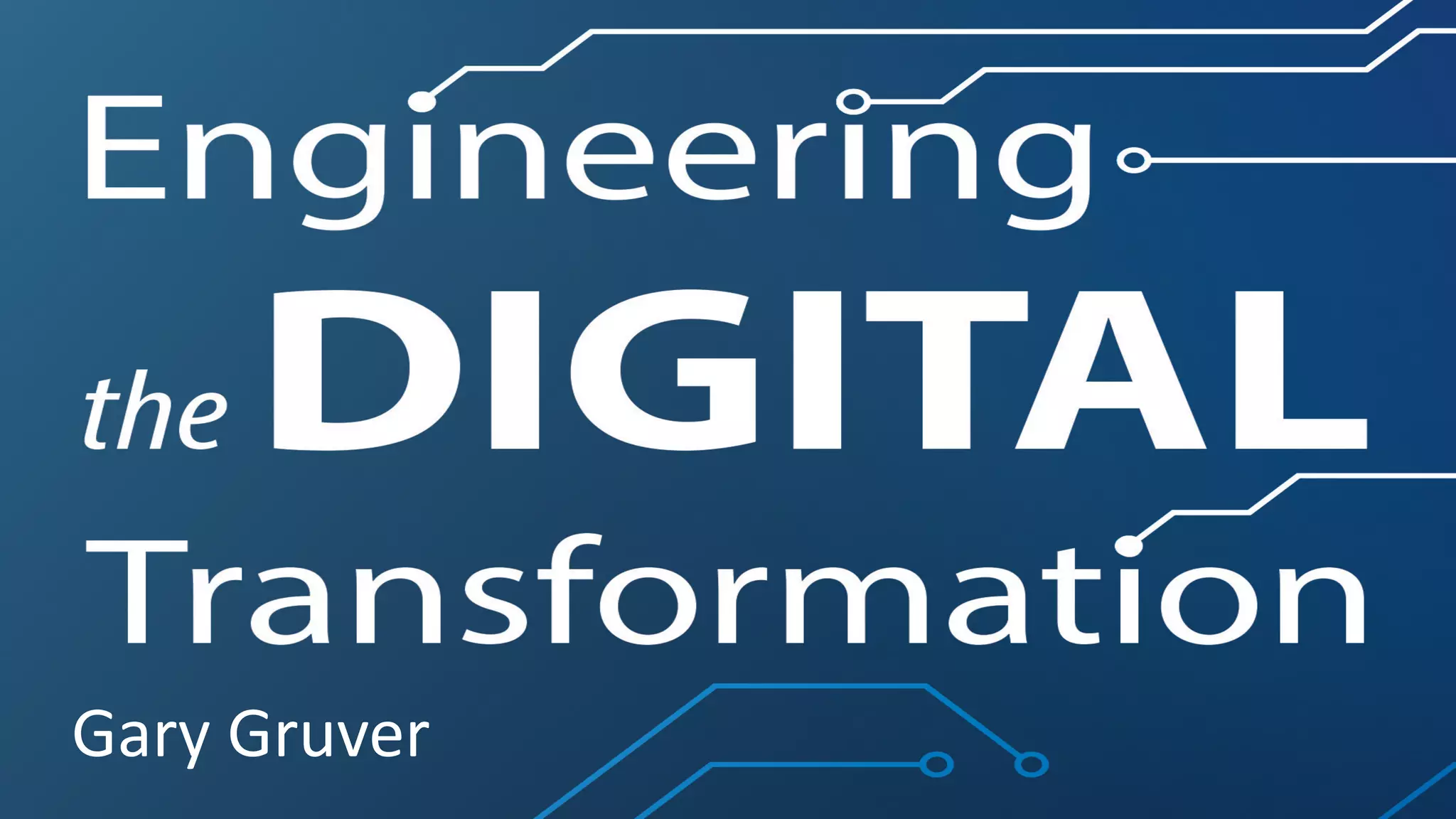 Gary Gruver: Building Quality into the Software Development Process | PPT