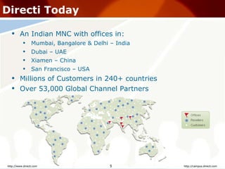 Directi On Campus- Engineering Presentation | PPT